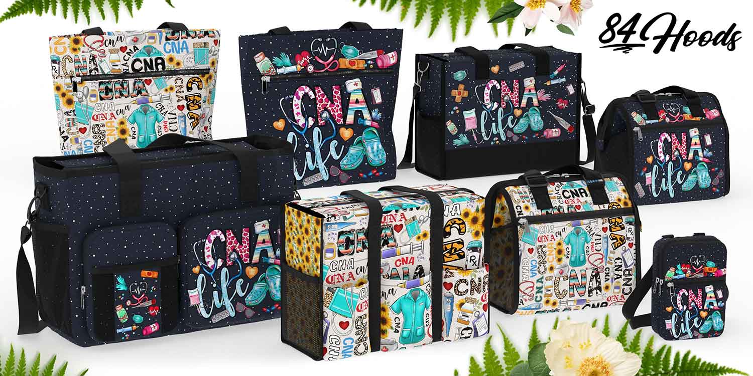 CNA Gifts Collection - 84Hoods© Personalized Bags , Shoes & More